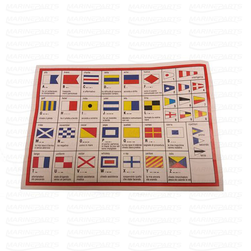 INTERNATIONAL CODE FLAG 30x45 cms., marineparts.eu