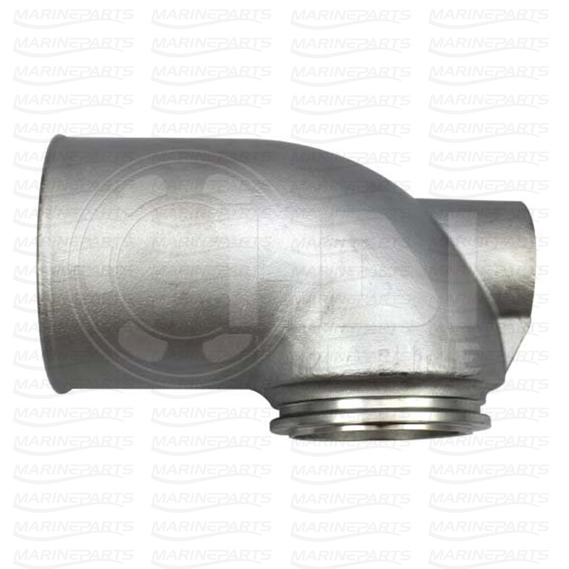 Mixing Elbow in Stainless Steel for Yanmar 4LH, 4LV, 6LP, 8LV diesel engines HDI Marine Premium ...