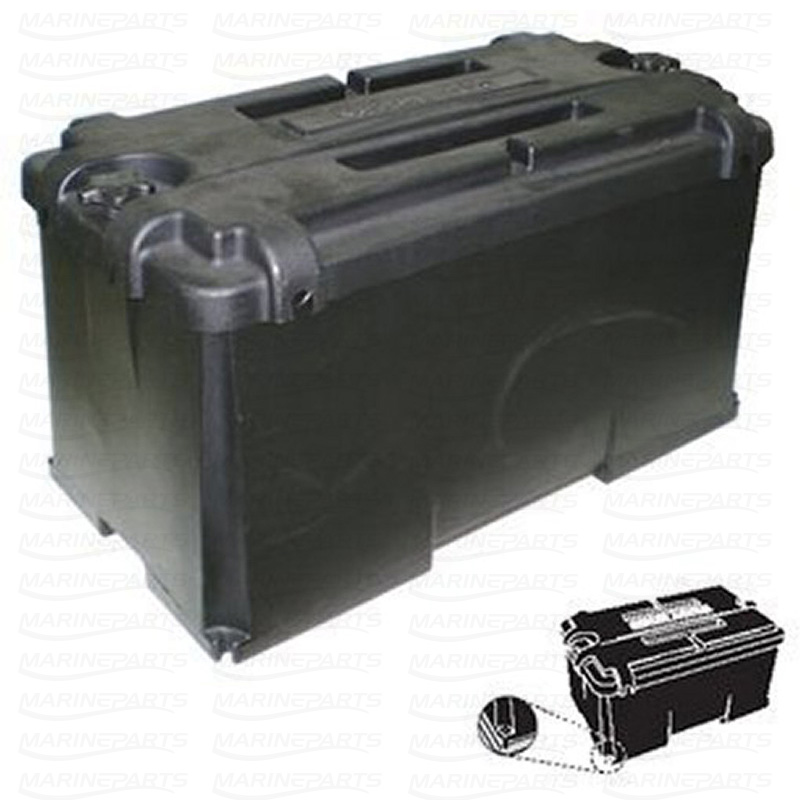 Battery Box Commercial 8D, Marineparts Finland