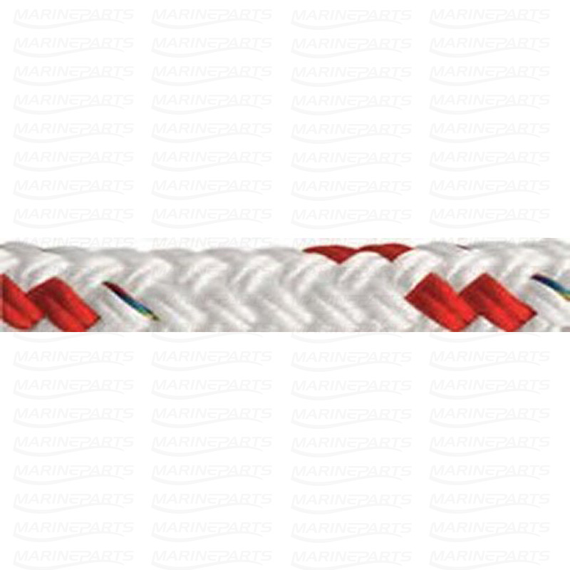 POLY-BRAID-16 14mm. RED (110 m), Marineparts Finland