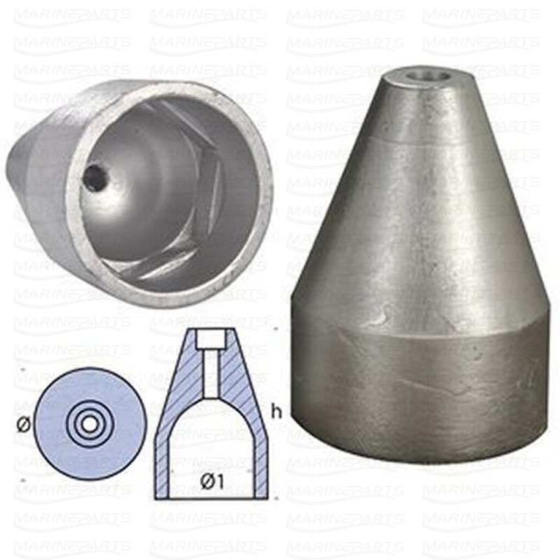 Orvea prop anode Ø56, marineparts.eu